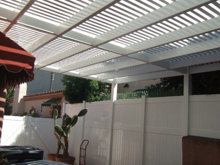Vinyl Louvered Patio Covers - GNG